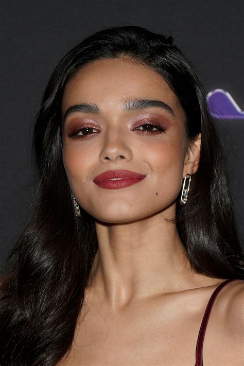 Rachel Zegler Yk Burgundy Dress Cleavage Legs Hot Celebs Home