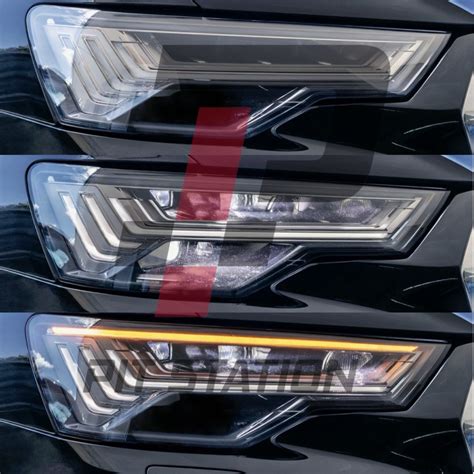 奧迪 頭燈 大燈 Audi A6 A7 Hd Matrix Led Headlights 50 Tdi 55 Tfsi Quattro S