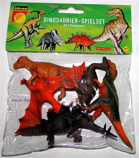 Idena 5er Set Dinosaurier Spielzeug Figuren OK Shop24