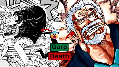 Garp Death One Piece Manga Anime Powder Youtube