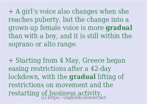Make Sentence Of Gradual Englishteststore Blog