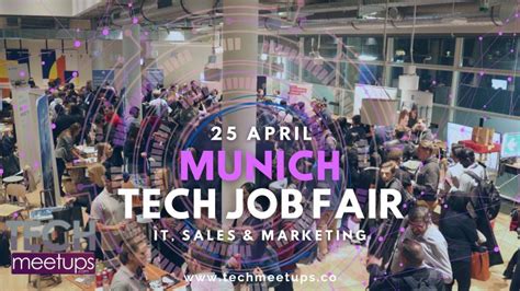 Techmeetups On Linkedin Munich Jobsinmunich Munichjobs Munichhiring Munichjobfair Munichtech