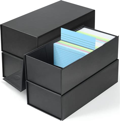 3x5 Index Card Holder Card File Box Organizer Hold 1200