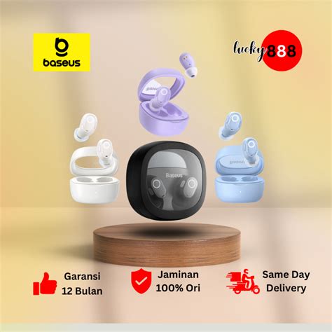 Jual Baseus True Wireless Bluetooth Earphone Mini TWS WM02 Shopee