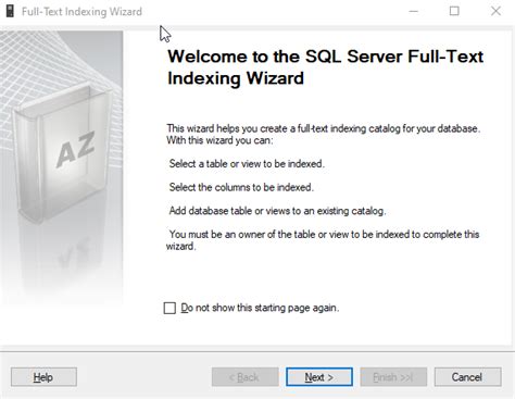 Setting Up A Full Text Indexsqlnewblogger Sqlservercentral
