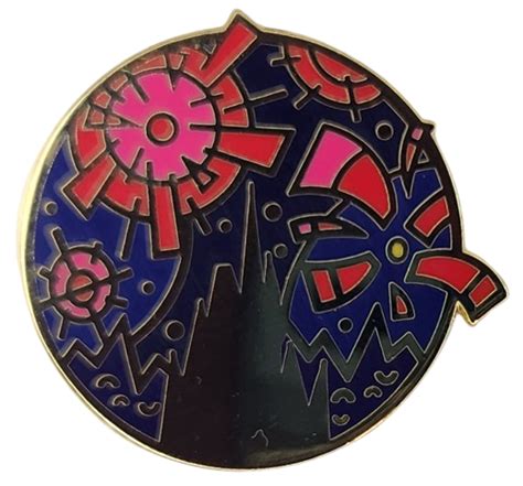 73578 Cinderella Castle And Fireworks Fantasy Pin Series