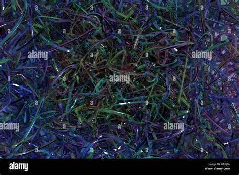 Cgi Composition Virtual Backdrop Messy Strings Decorative