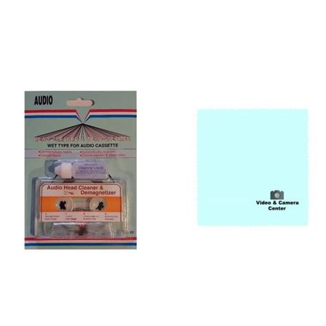 Audio Tape Cassette Player Wet Head Cleaner Demagnetizer Vcc Micro