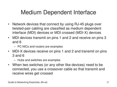 Ppt Guide To Networking Essentials 6 Th Ed Powerpoint Presentation