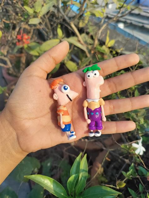 Phineas And Ferb Miniature Figures Toys Dolls Figurines Etsy
