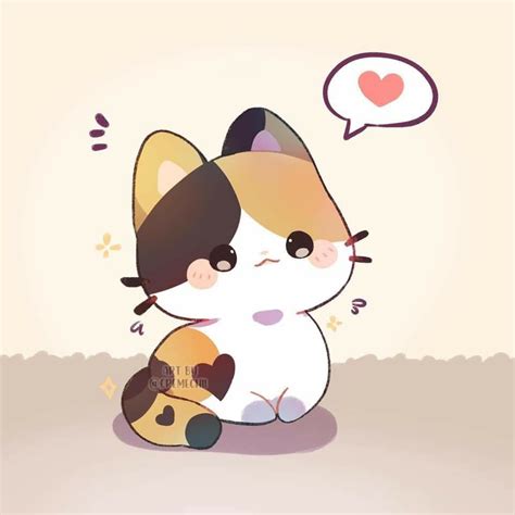 Pin On Gatitos Cute Cat Drawing Kawaii Cat Drawing Kitten Drawing