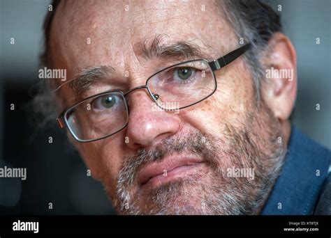 David Britsch A Pilgrim Talks To A Reporter During An Interview In