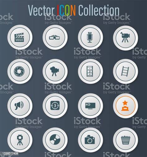設置影院圖示向量圖形及更多3d眼鏡圖片 3d眼鏡 咪高峰 圖標集 Istock