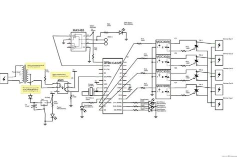 4 Ch Dmx Dimmer Dmx Circuit Design Dimmer