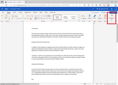 Ai Detector Pro Addon For Microsoft Word Ai Detector Pro