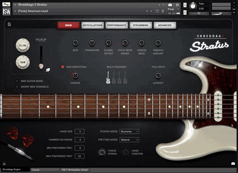 Shreddage Stratus Vst Au Aax Virtual Guitar Instrument For Kontakt
