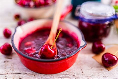 Вишневый джем без сахара простой и вкусный рецепт как приготовить