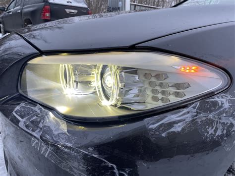 Броня фар — BMW 5 series (F10), 2,5 л, 2011 года | аксессуары | DRIVE2