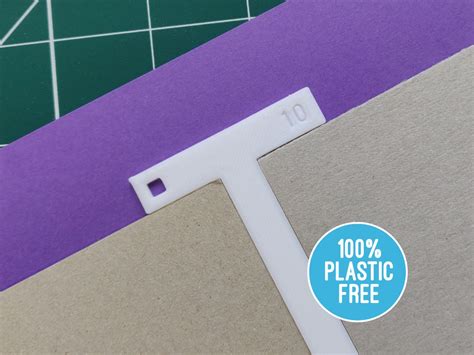 Straight T Spacer For Bookbinding Cartonnage Scrapbooks And Card