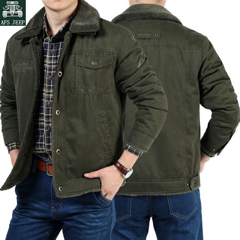 Afs Jeep战地吉普男装短款棉袄 秋冬装加绒棉服男士棉衣加厚外套苏仕服饰专营店