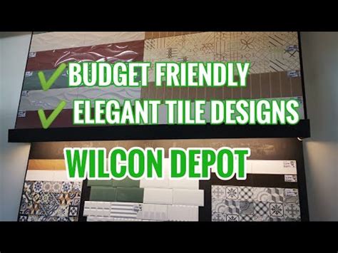 WILCON AFFORDABLE WALL TILES TILE PRICES IN THE PHILIPPINES YouTube