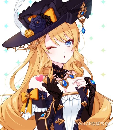 Navia Genshin Impact Drawn By Pochimaru Marumaru Wanwan Danbooru