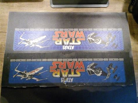 Atari Star Wars Marquee Replacement Ukvac Uks Video Arcade Collecting