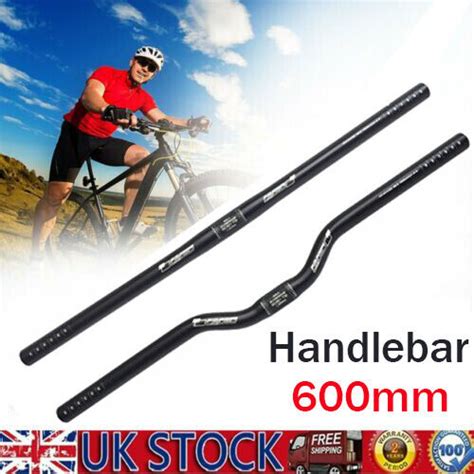 Aluminium Alloy Bicycle Mtb Mountain Bike Handlebar Riser Bar 600mm