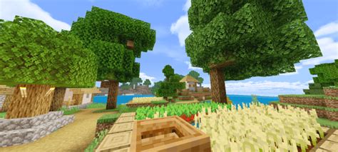 Fused Vanilla Shader VLight Shadows And Sky Update Minecraft PE Texture Packs
