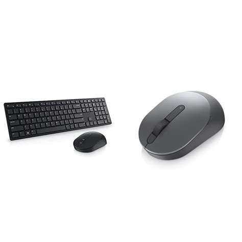 Amazon In Buy Dell Km W Pro Wireless Usb Keyboard And Mouse Set Quiet Keyboard Full Sized