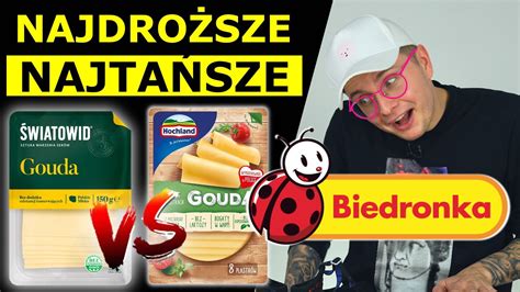 NAJTAŃSZE vs NAJDROŻSZE JEDZENIE Z BIEDRONKI CO LEPSZE YouTube