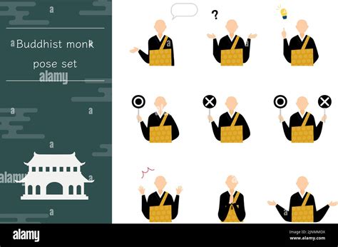 Buddhistische Idee Stock Vektorgrafiken Kaufen Alamy