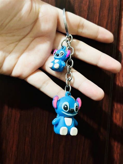 Stitch And Lilo Keychain Hobbies Toys Toys Games On Carousell