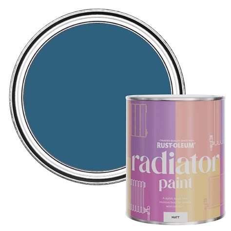 Rust Oleum Cobalt Matt Radiator Paint 750ml