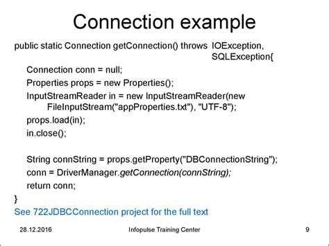 7 Java Databases And JDBC 2 JDBC Database Access JDBC Online