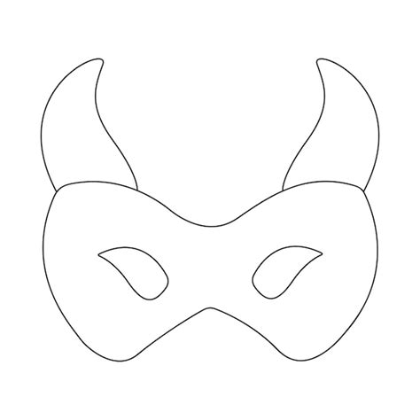 Halloween Eyes Mask Outline Images Free Download On Freepik