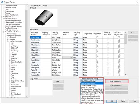 Ortho Annotate A Coupling Non Valve Item Autodesk Community