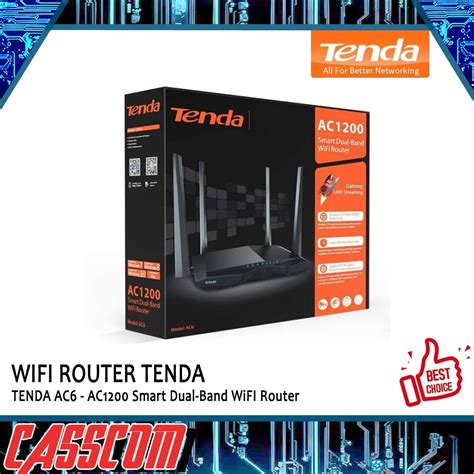 Jual Tenda Ac Ac Smart Dual Band Wifi Router Shopee Indonesia