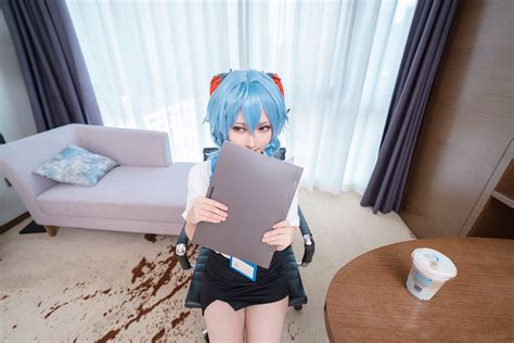 《原神》甘雨cosplay 次元岛