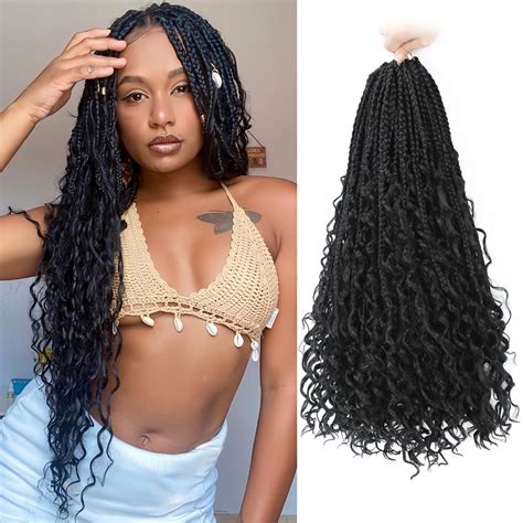 Goddess Box Braids Crochet Hair 8 Packs 18 Inch Nepal Ubuy