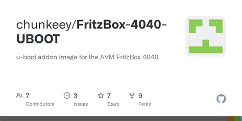 GitHub Chunkeey FritzBox UBOOT U Boot Addon Image For The AVM FritzBox