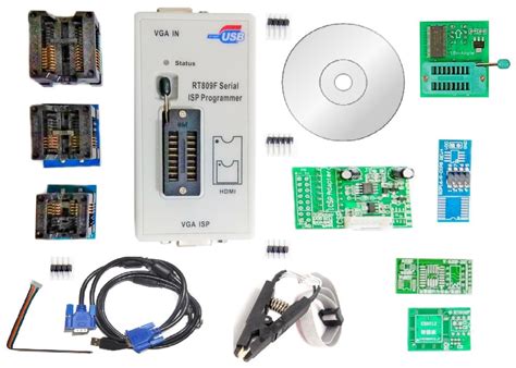 Omatom Power RT809F Bios Programmer 9 Adapters Set At 5300 Piece BIOS USB Programmer In