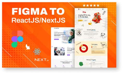 convert figma to react nextjs or vuejs using tailwind css by