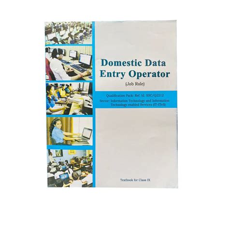 Domestic Data Entry Job Role Books Domestic Data Entry Job Role Books