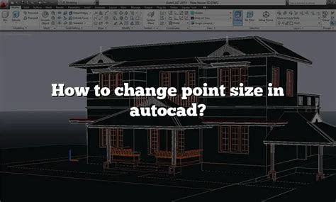How To Change Point Size In Autocad Caddikt