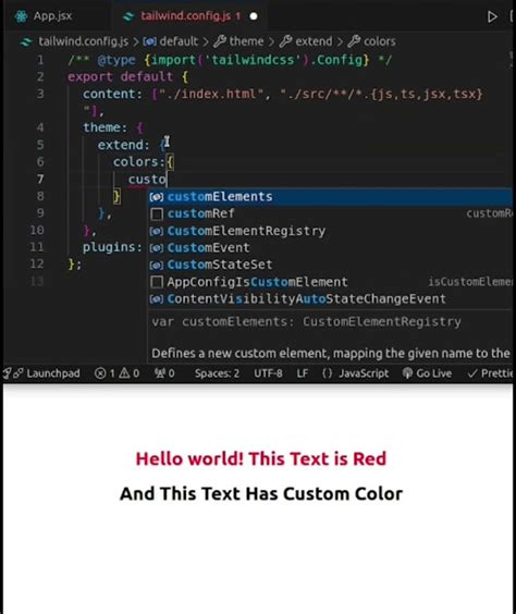 create custom variables in tailwind css tailwindcss coding youtube