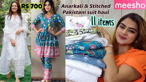 Meesho Latest Designer Kurta Set Haul Rs 460 To Rs 1500 Meesho New