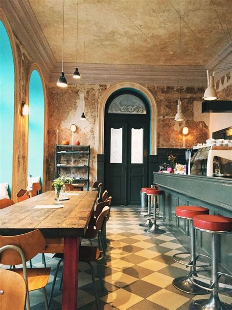Coffee Shop Retro Design At Willie Poole Blog