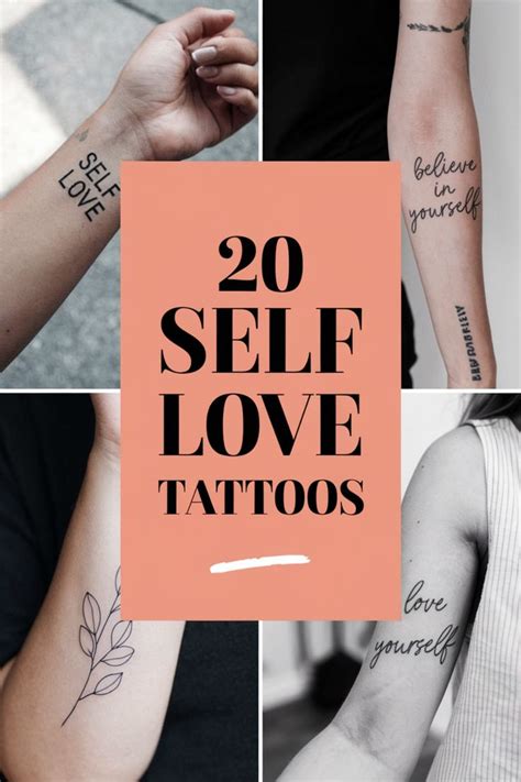 10 Gorgeous Self Love Tattoo Ideas Youll Adore Self Love Tattoo