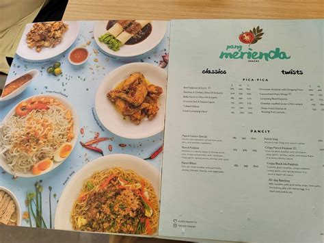 Menu At Manam Greenbelt Restaurant Makati G F Greenbelt 2